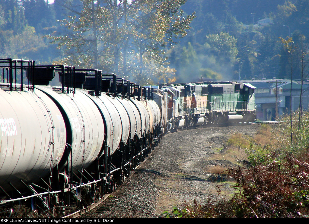 BNSF 1450 West on the SeaLine